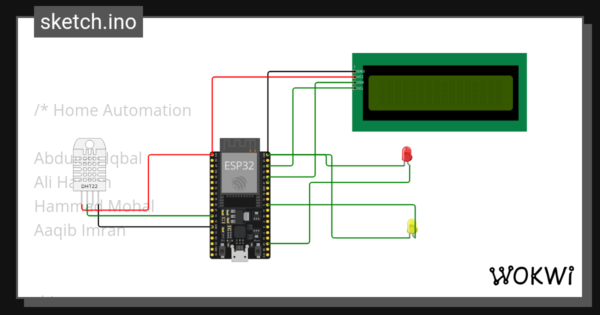 IOT Project Copy - Wokwi ESP32, STM32, Arduino Simulator