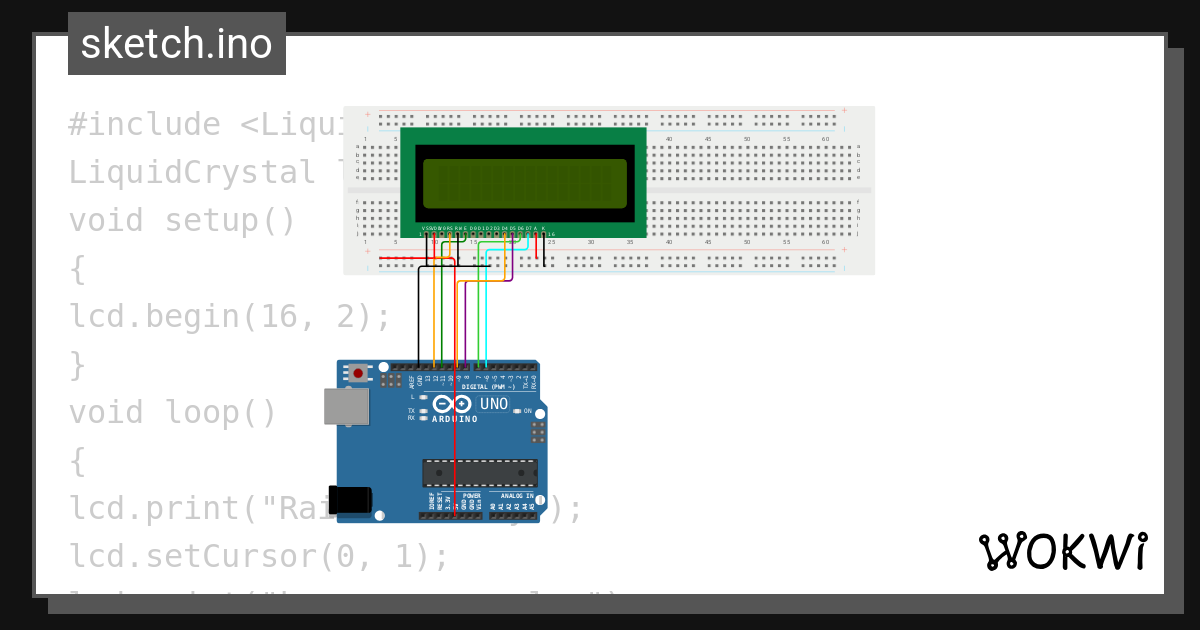 Lcd Dysplay Wokwi Esp32 Stm32 Arduino Simulator 7291