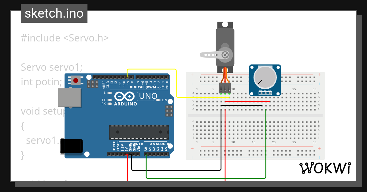 Servo_Motor - Wokwi ESP32, STM32, Arduino Simulator