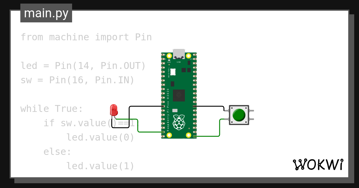 Bottone Wokwi Esp32 Stm32 Arduino Simulator