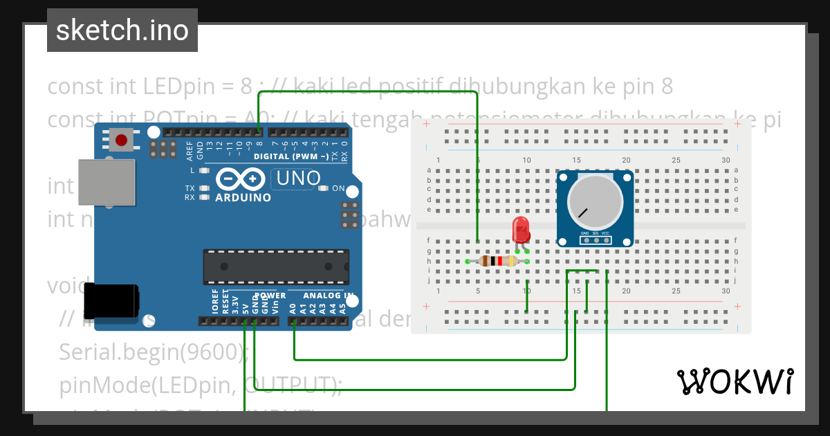 Tik Kamis 1 Feb 2024 Wokwi Esp32 Stm32 Arduino Simulator 