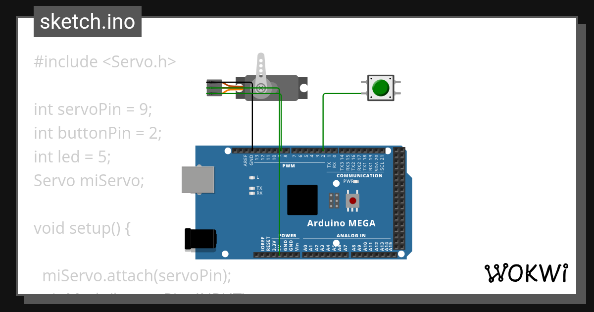 Ejercicio #7 - Wokwi ESP32, STM32, Arduino Simulator Ejercicio #7 - Wokwi ESP32, STM32, Arduino Simulator
