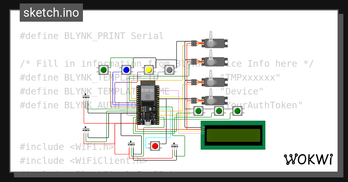 Slotmachine Wokwi Esp32 Stm32 Arduino Simulator