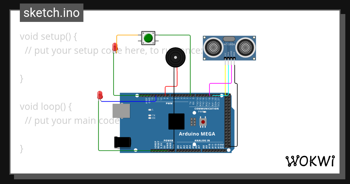 Conexiones - Wokwi ESP32, STM32, Arduino Simulator