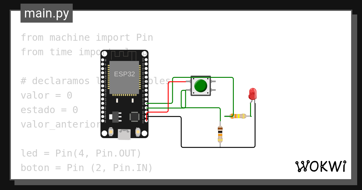 Micropython Blink Esp32 Copy 2 Wokwi Esp32 Stm32 Arduino Simulator 8634