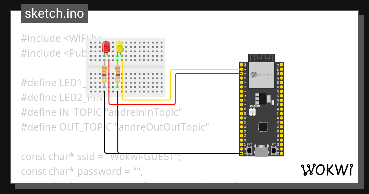 Mqtt Wokwi Esp32 Stm32 Arduino Simulator