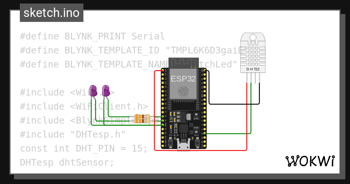 Blynk Copy Wokwi Esp32 Stm32 Arduino Simulator 7065