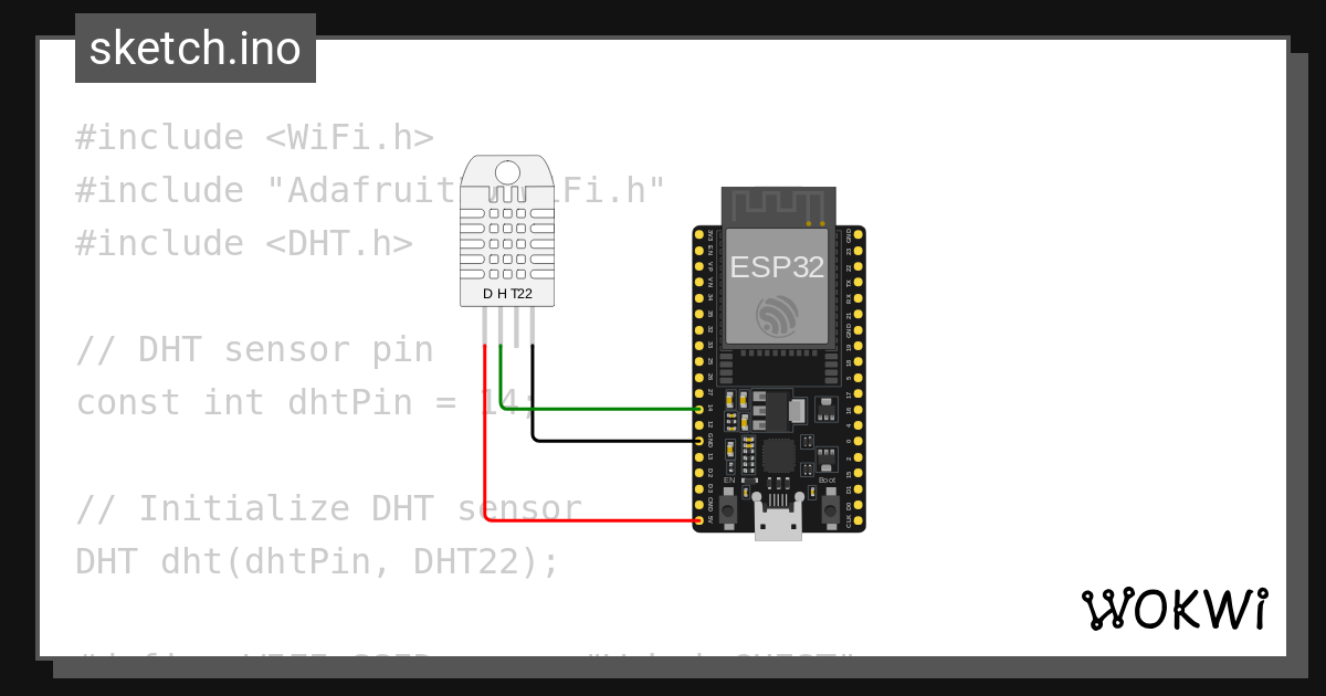 Project Keren Dht Wokwi Esp32 Stm32 Arduino Simulator