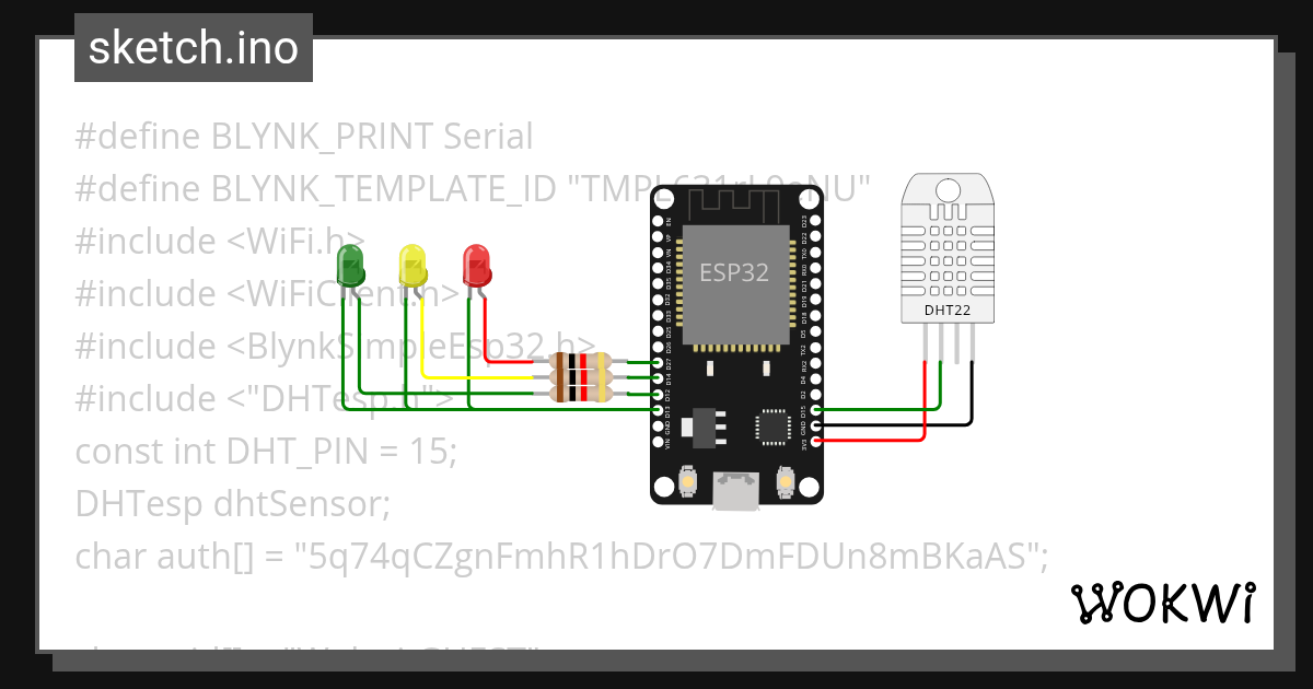 ปรับอากาศ Wokwi Esp32 Stm32 Arduino Simulator 0043