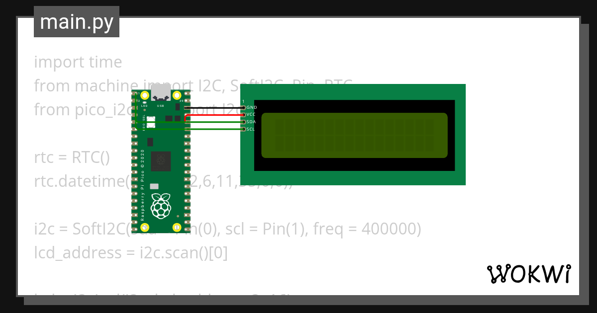 Digital Clock Wokwi Esp32 Stm32 Arduino Simulator 