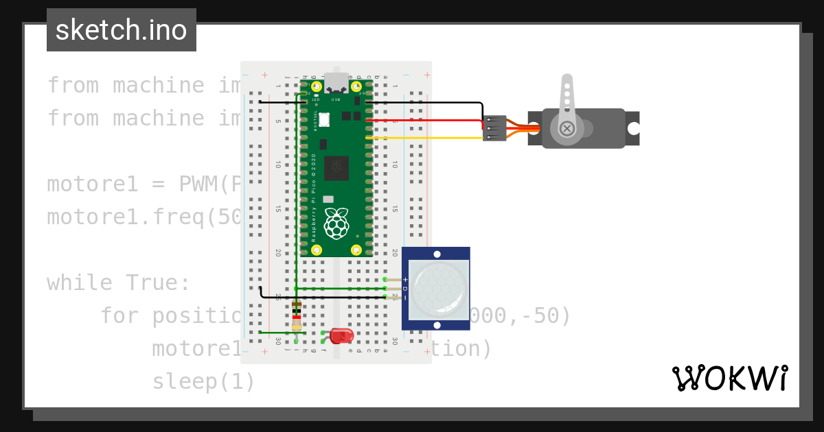 Motore Wokwi Esp32 Stm32 Arduino Simulator