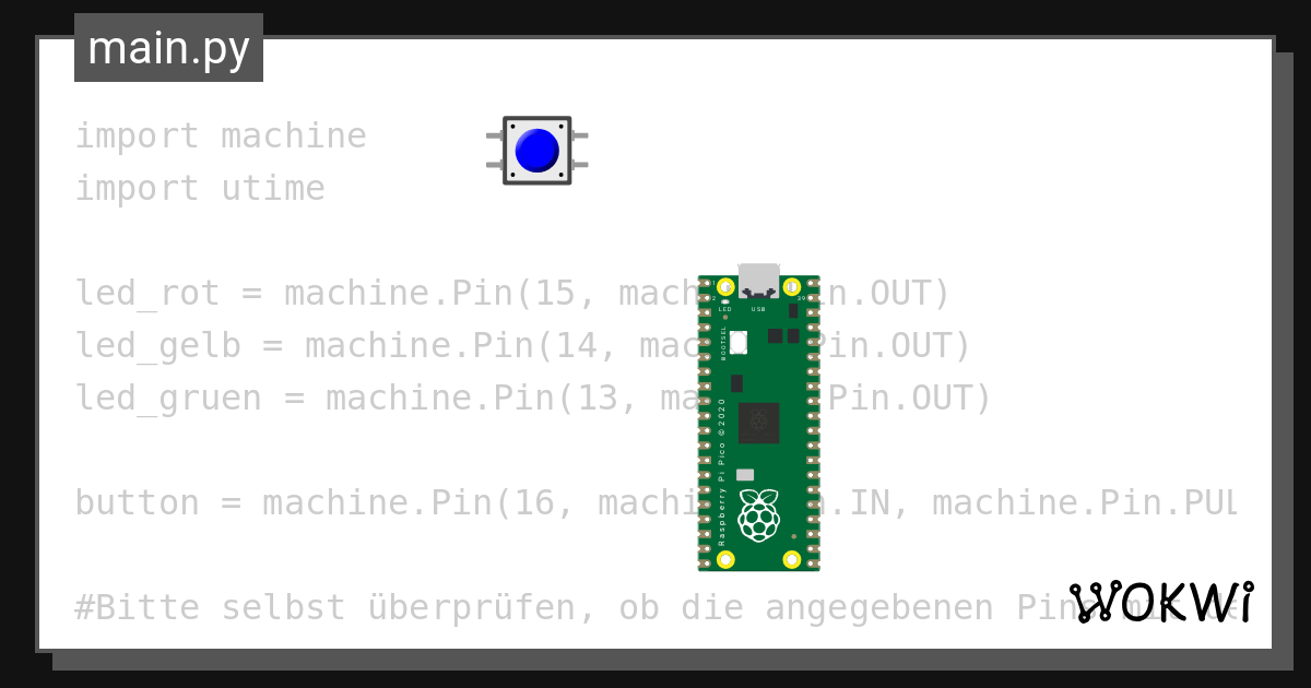 Ampel Wokwi Esp32 Stm32 Arduino Simulator 8844
