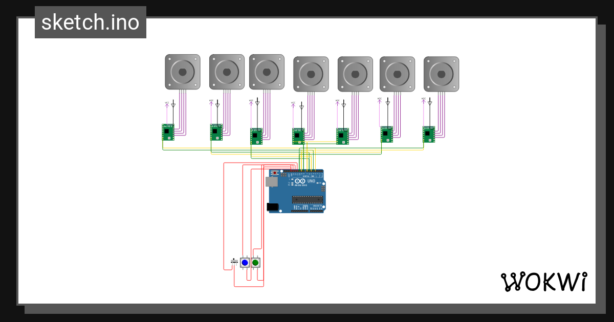Connection7motors Wokwi Esp32 Stm32 Arduino Simulator 6658