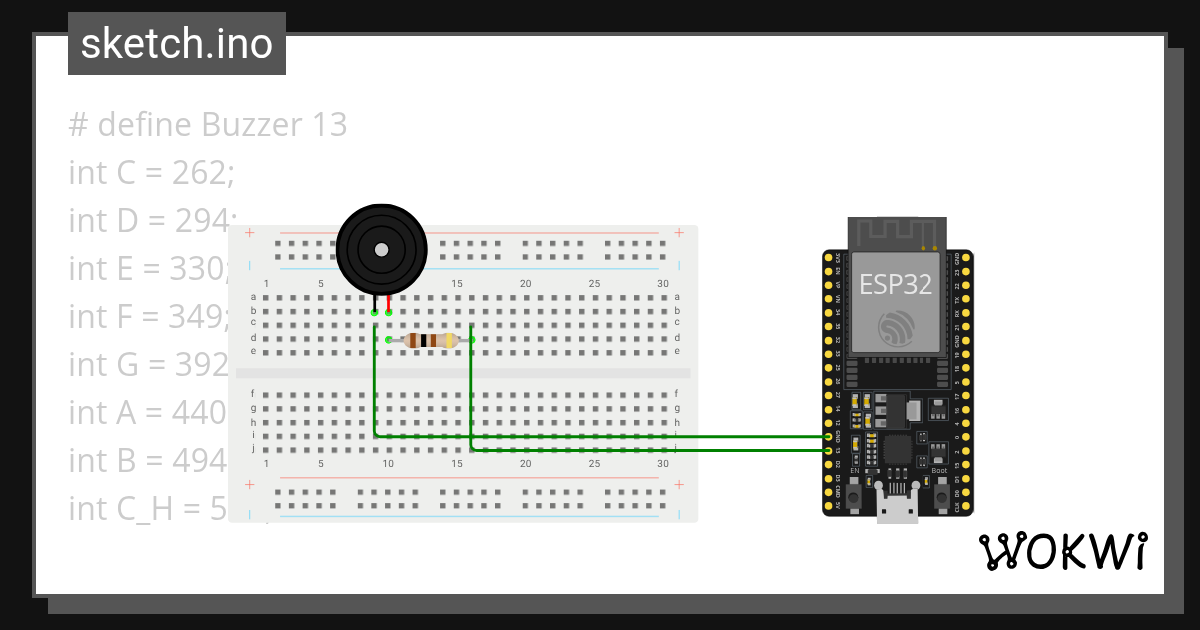 Buzzer - Wokwi ESP32, STM32, Arduino Simulator Buzzer - Wokwi ESP32, STM32, Arduino Simulator