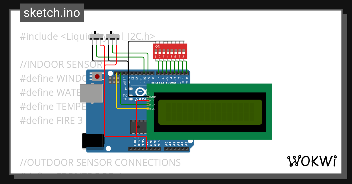 KOTIHALY RFID INDOOR - Wokwi ESP32, STM32, Arduino Simulator