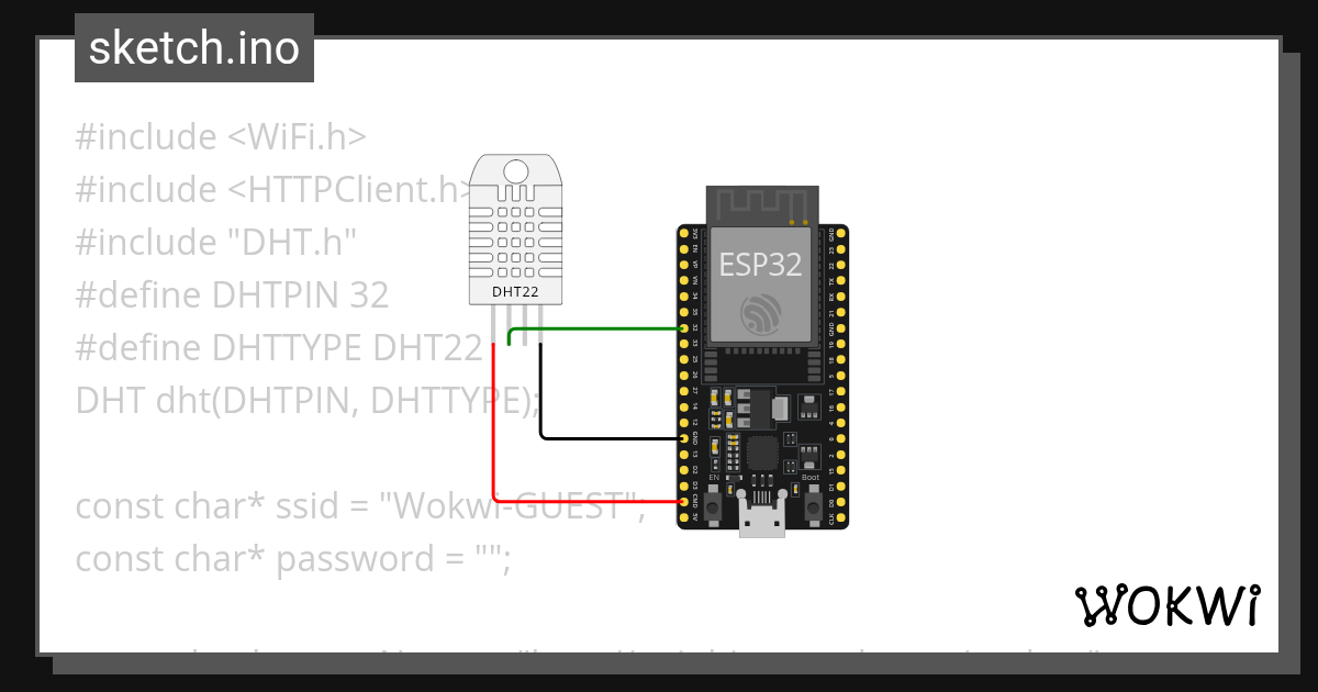 wokwi + thingspeak - Wokwi ESP32, STM32, Arduino Simulator