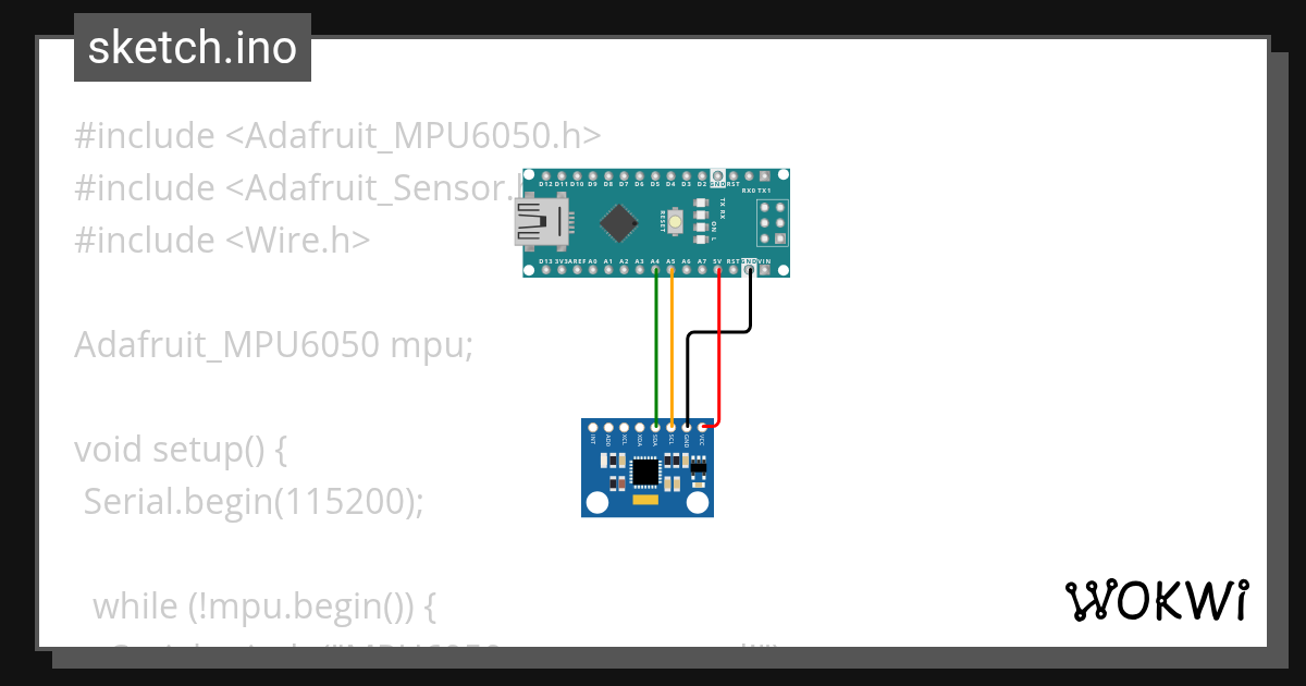 Accelerometer Wokwi Esp32 Stm32 Arduino Simulator 1138