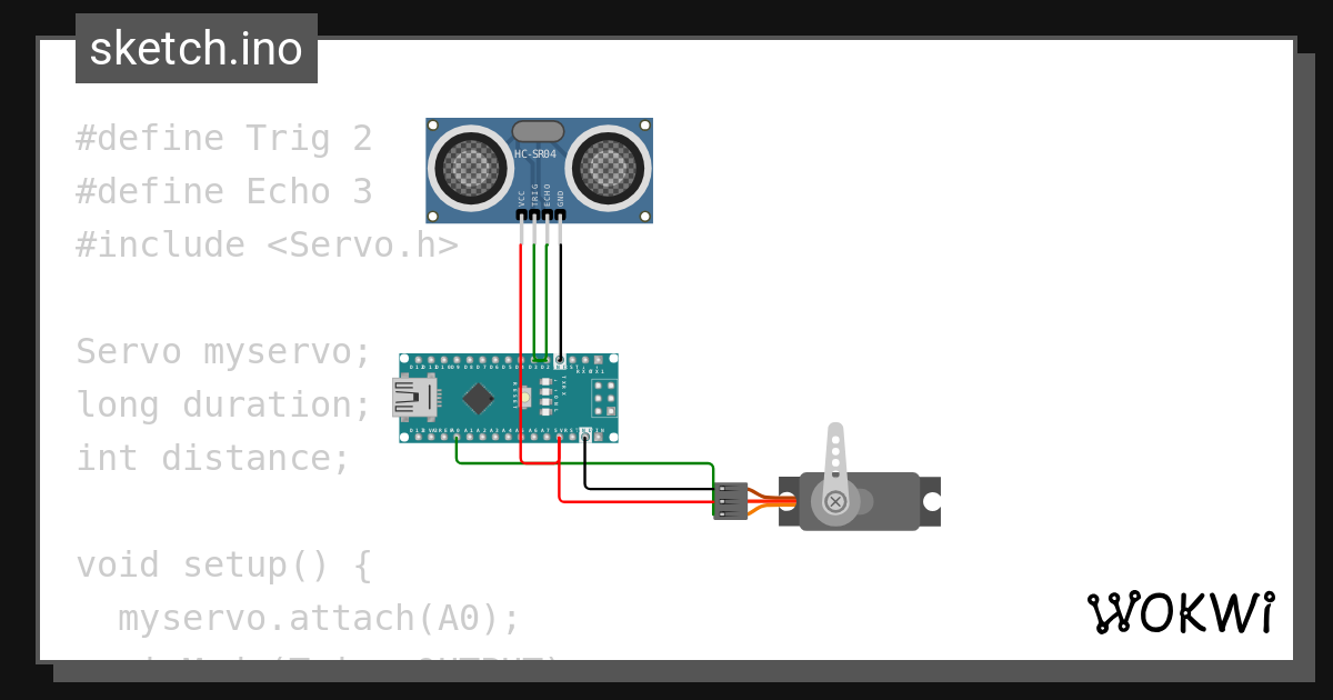 Control Servo Wokwi Esp32 Stm32 Arduino Simulator 8861