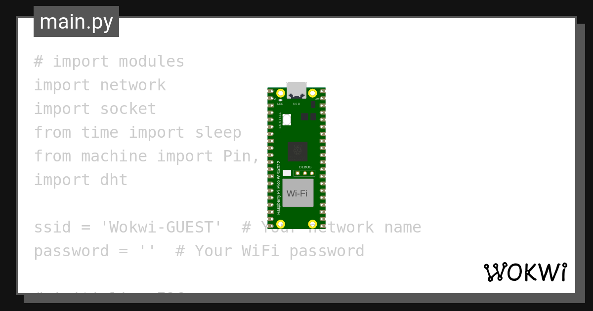 Wifi Weather Station Wokwi Esp32 Stm32 Arduino Simulator