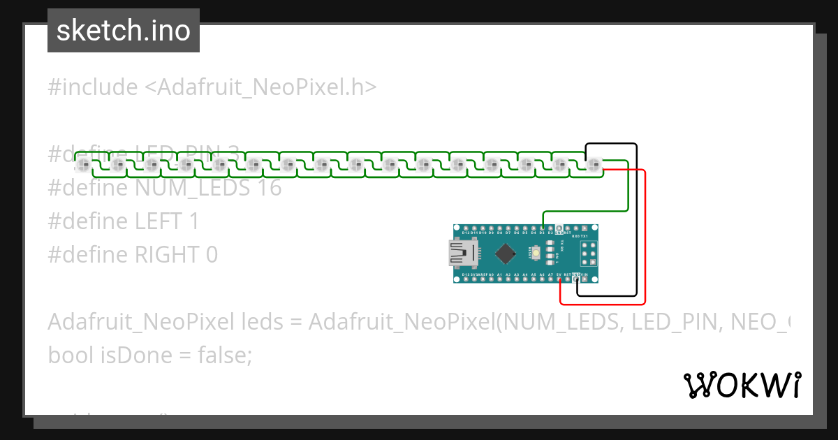 leds - Wokwi ESP32, STM32, Arduino Simulator