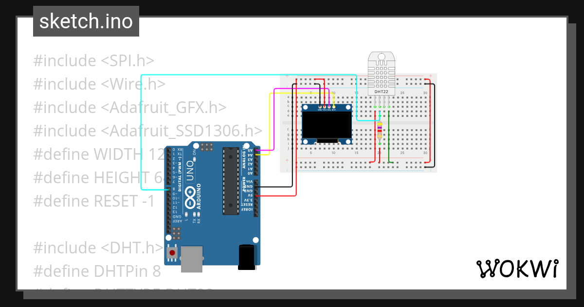 สมชาย 041 งานที่6 - Wokwi ESP32, STM32, Arduino Simulator