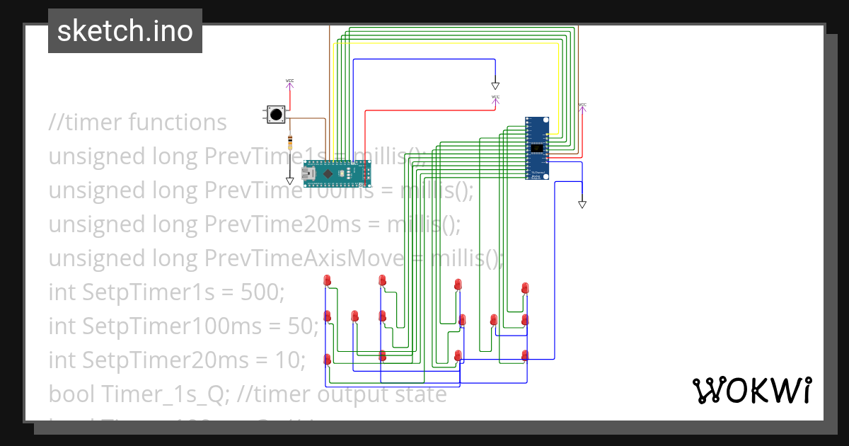 LED Dice - Wokwi ESP32, STM32, Arduino Simulator LED Dice - Wokwi ESP32, STM32, Arduino Simulator