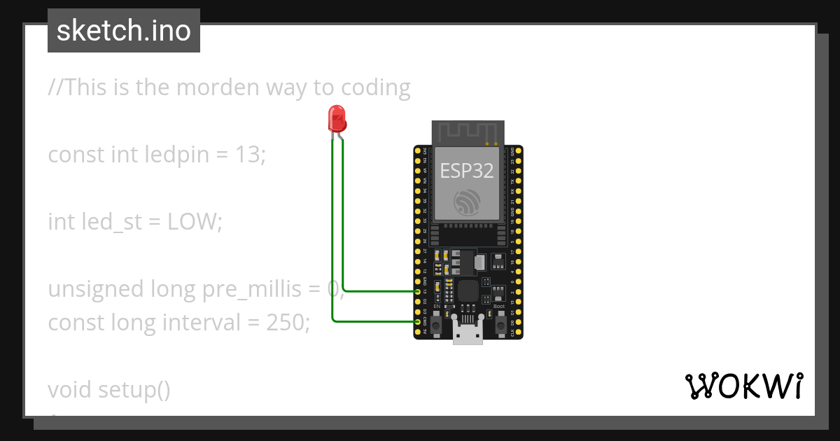 Wokwi - Online ESP32, STM32, Arduino Simulator