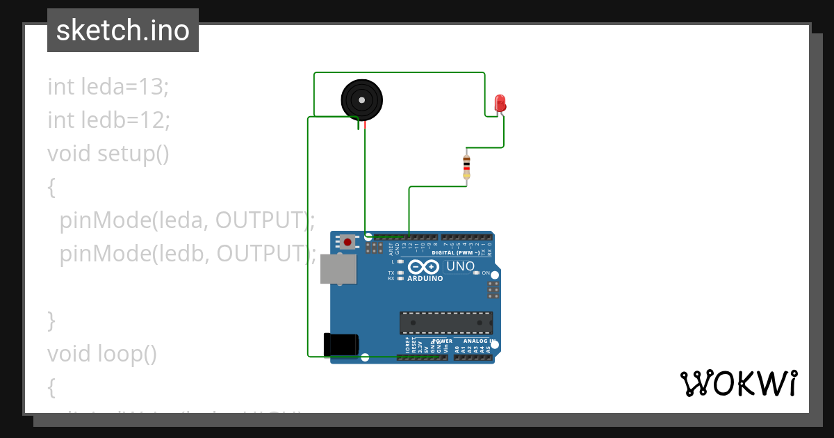 Buzzer Wokwi Esp32 Stm32 Arduino Simulator