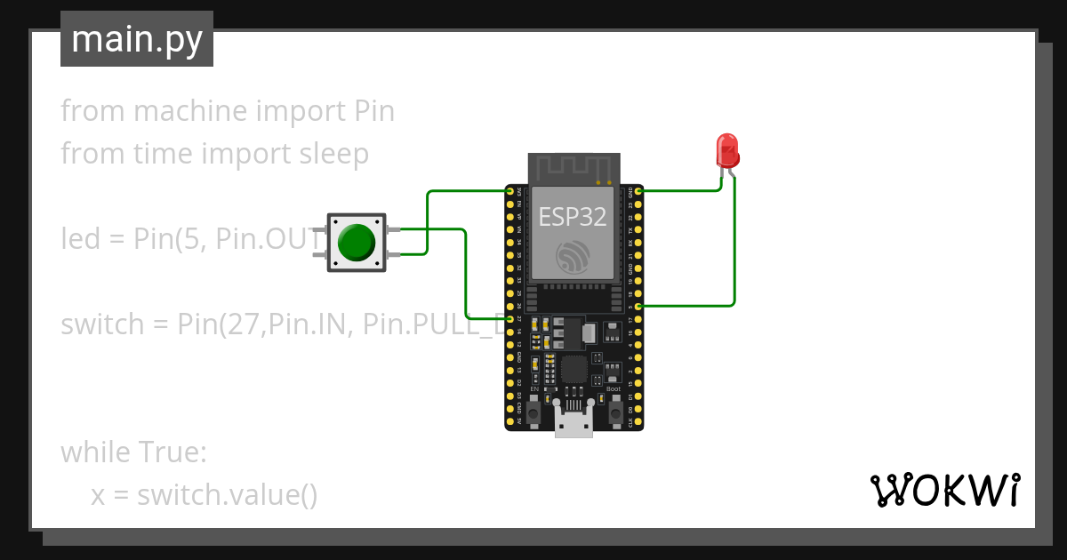 Micro Python Internal Pull Down - Wokwi ESP32, STM32, Arduino Simulator Micro Python Internal Pull Down - Wokwi ESP32, STM32, Arduino Simulator