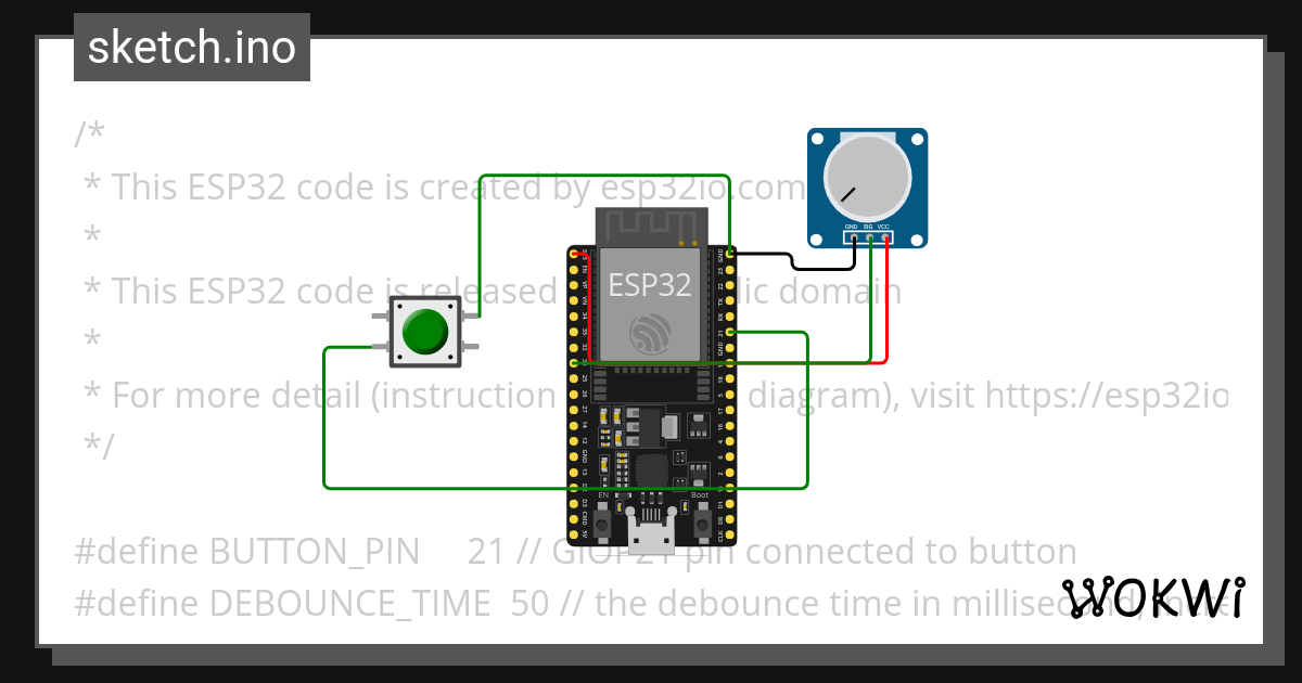 Wokwi - Online ESP32, STM32, Arduino Simulator