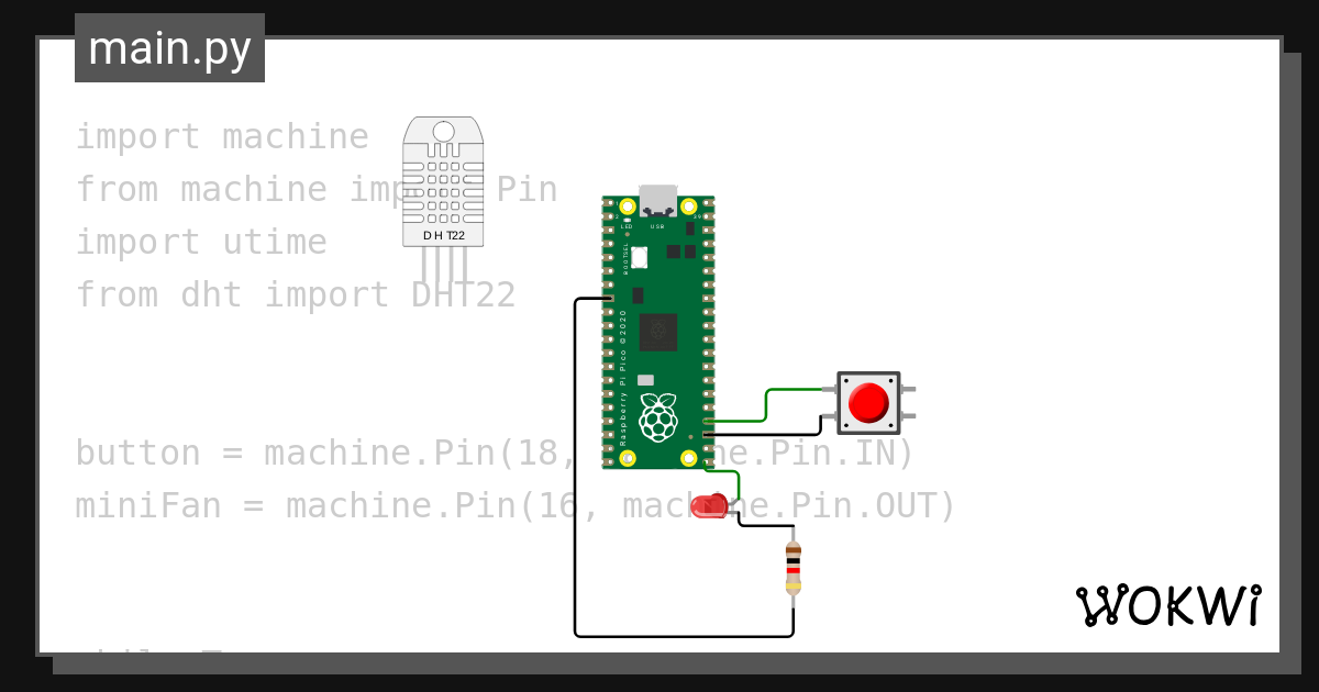 Projeto Temperatura Fan Wokwi Esp32 Stm32 Arduino Simulator 0392