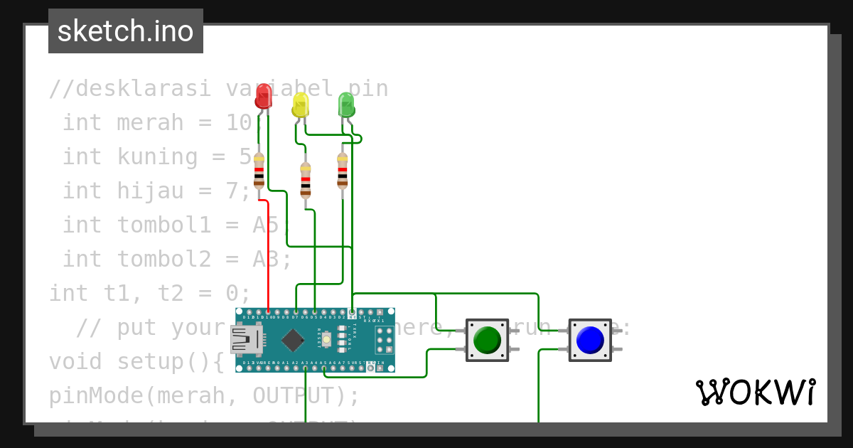 Desni Arifah X Tei Wokwi Esp32 Stm32 Arduino Simulator
