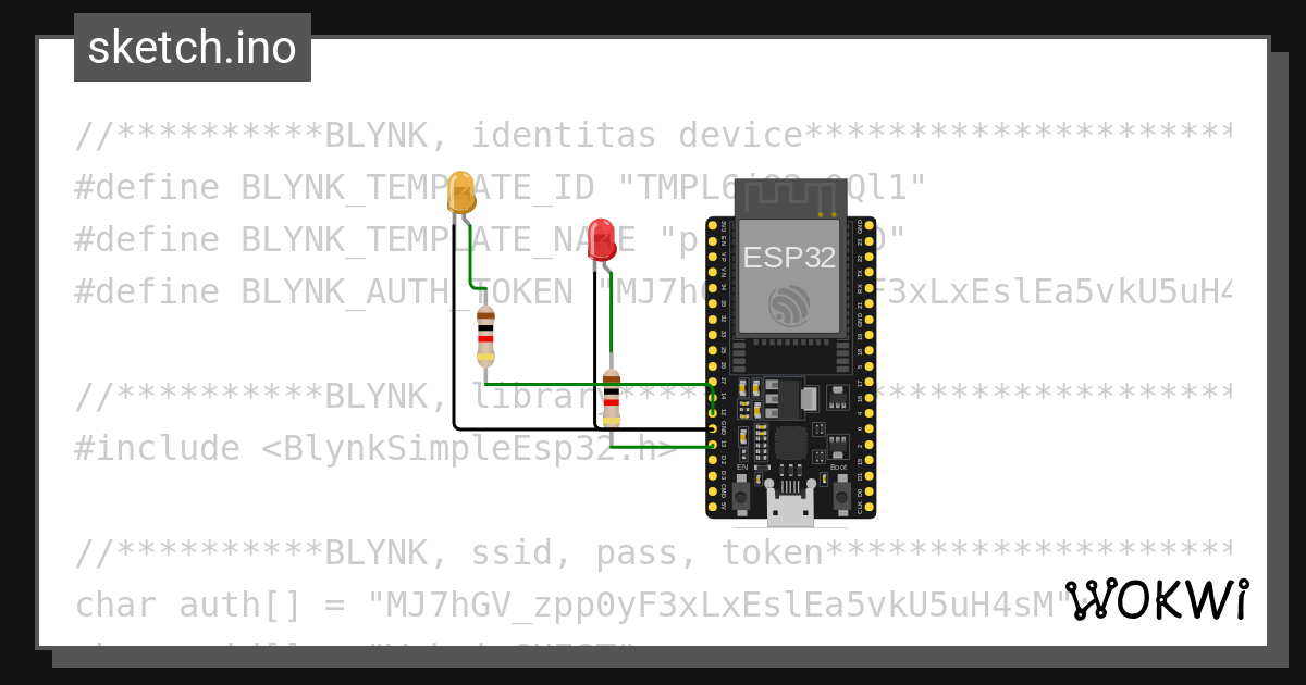 Blynk Led Wokwi Esp32 Stm32 Arduino Simulator 2027