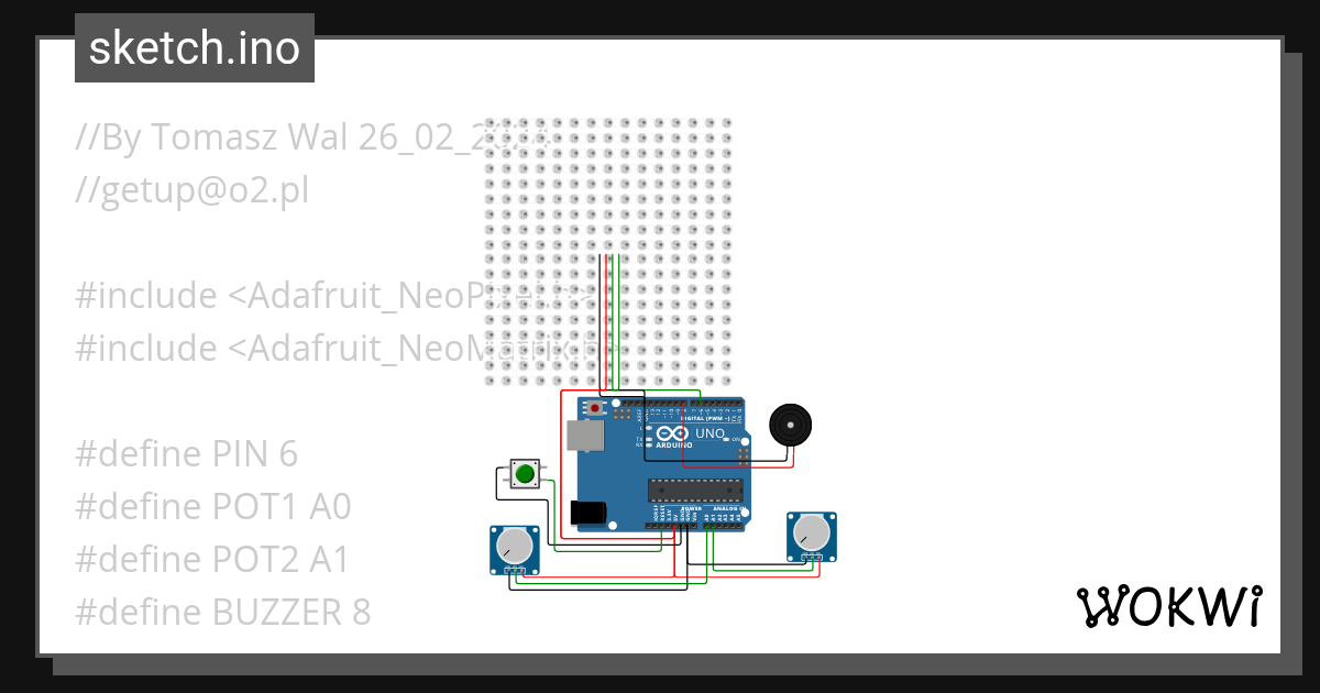 PINK-BONK OK - Wokwi ESP32, STM32, Arduino Simulator