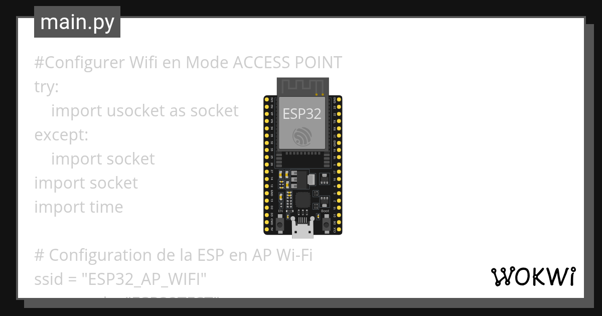 ESP_TO_ESP_TCP&UDP_CONNEXION_SERVER - Wokwi ESP32, STM32, Arduino Simulator