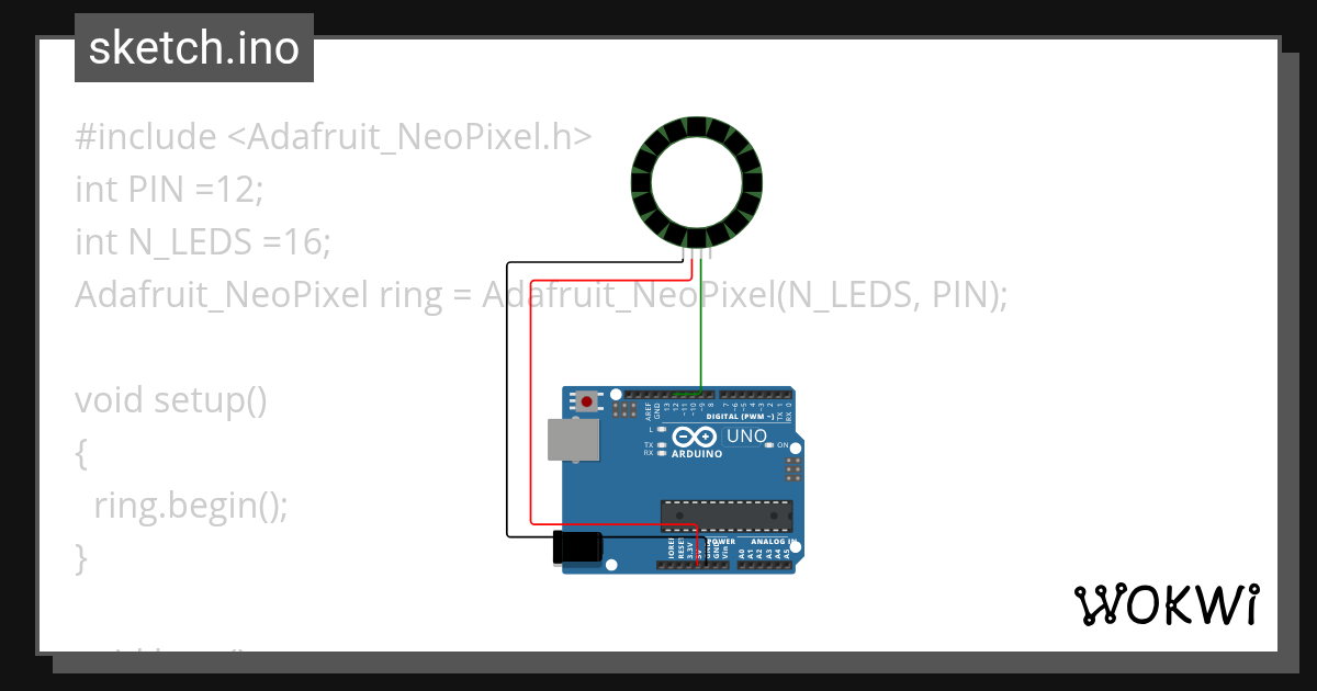 Class 285 Neopixel RGB Aditional Activity - Wokwi ESP32, STM32, Arduino Simulator