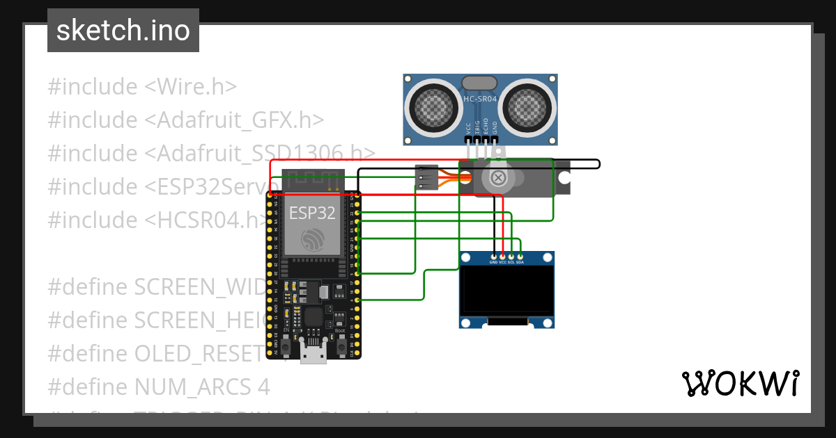 Radar 1 Proyecto AZ24 Copygyidgc - Wokwi ESP32, STM32, Arduino Simulator