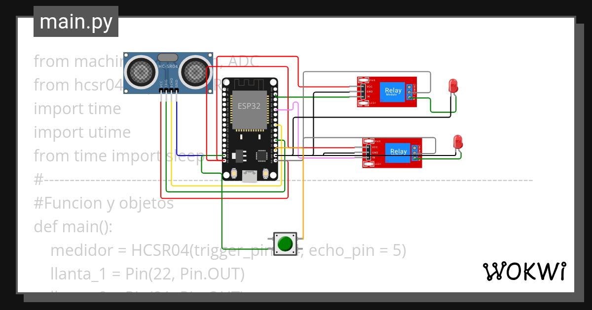 Sensor De Proximidad Copy 2 Wokwi Esp32 Stm32 Arduino Simulator 8661