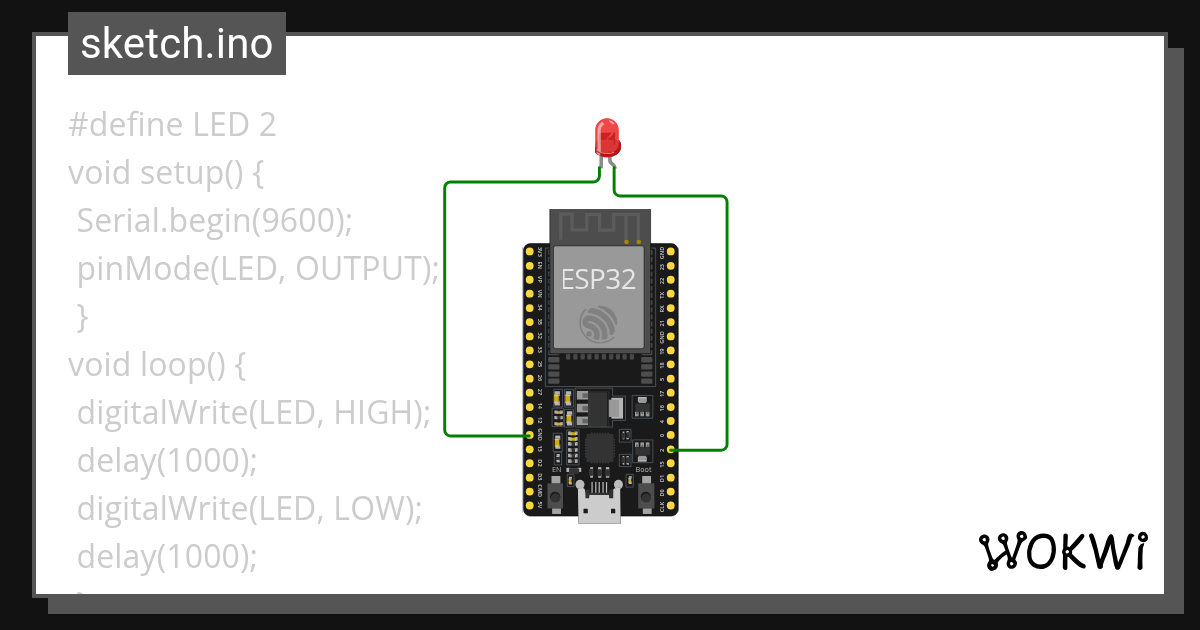 เลขที่ 1 Wokwi Esp32 Stm32 Arduino Simulator 0302