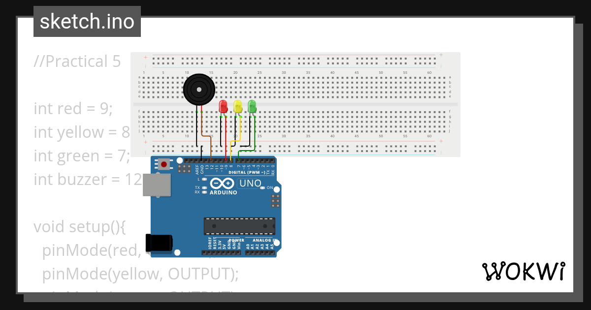 pr 5 - Wokwi ESP32, STM32, Arduino Simulator