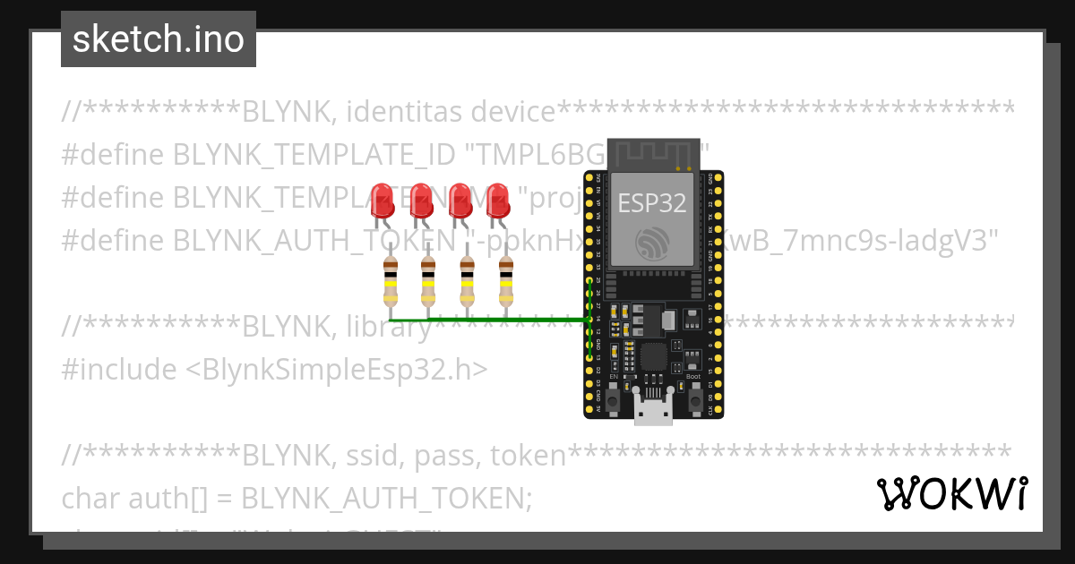 Blynk Buzzer Wokwi Esp32 Stm32 Arduino Simulator