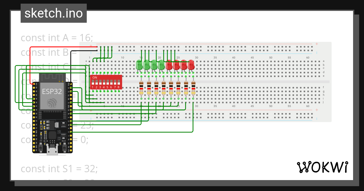 Group 2 Lab 1 Arduino - Wokwi ESP32, STM32, Arduino Simulator