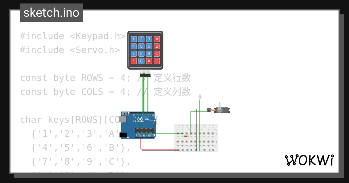 Servo Wokwi Esp32 Stm32 Arduino Simulator