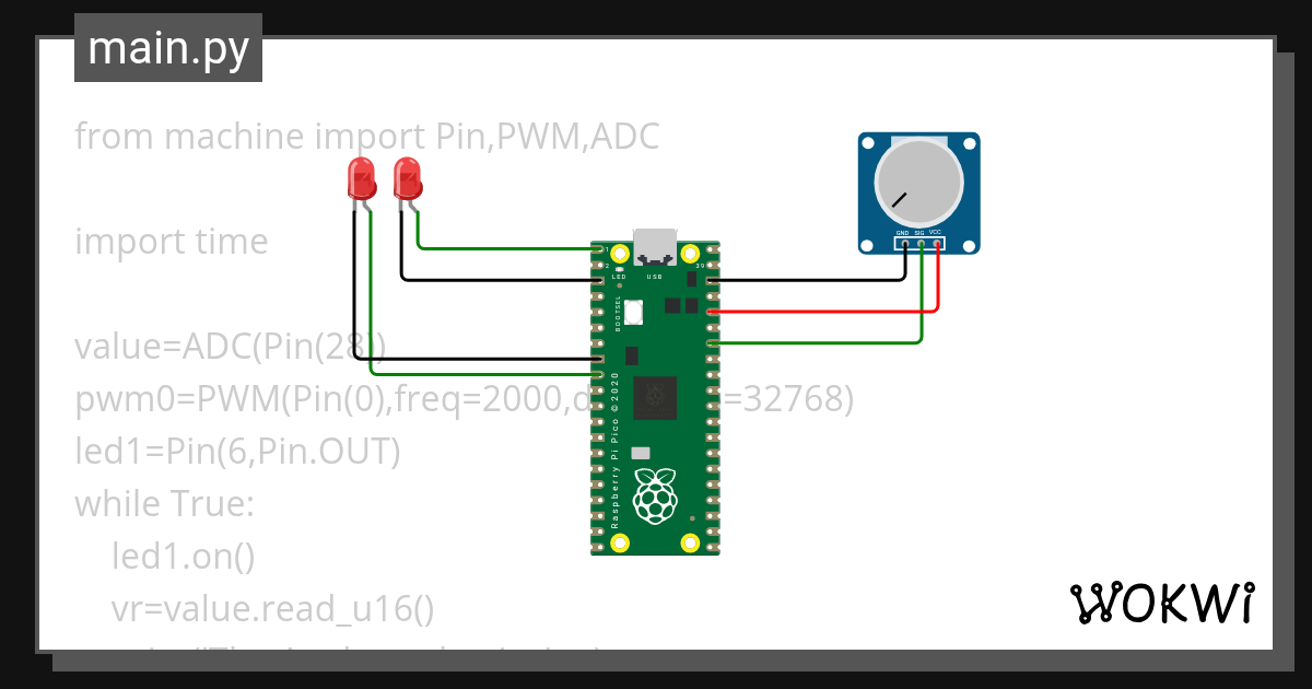 2 drk PWM Copy - Wokwi ESP32, STM32, Arduino Simulator 2 drk PWM Copy - Wokwi ESP32, STM32, Arduino Simulator