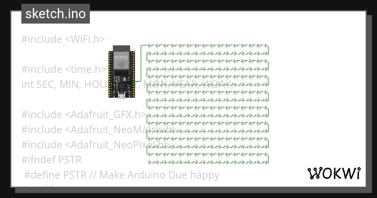 Esp32neopixel Wokwi Esp32 Stm32 Arduino Simulator 8853