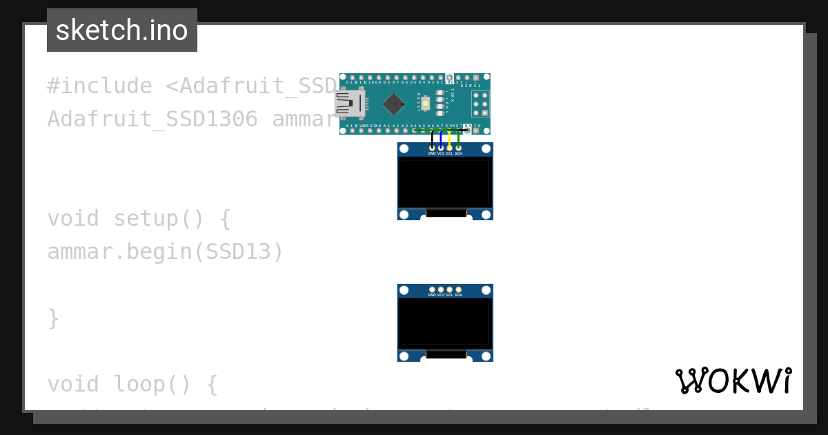 Ammar Elmakky Wokwi Esp32 Stm32 Arduino Simulator