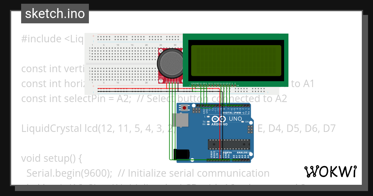 Joystick Wokwi Esp32 Stm32 Arduino Simulator 8468