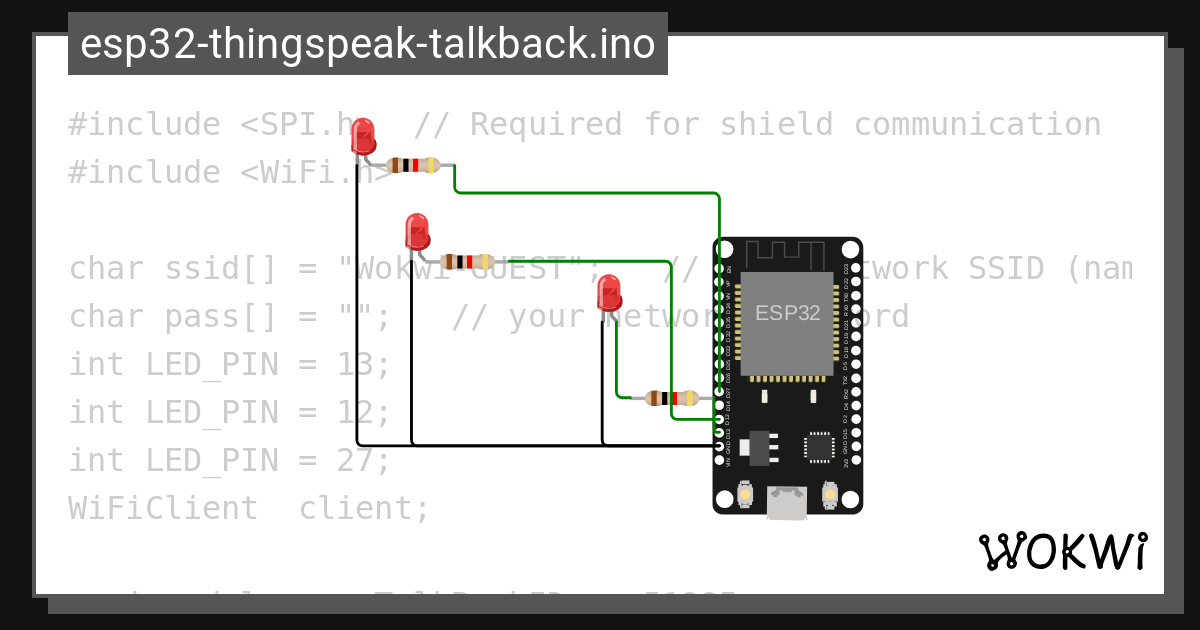 Esp32 Thingspeak Talkback Jude Copy Wokwi Esp32 Stm32 Arduino Simulator 3702