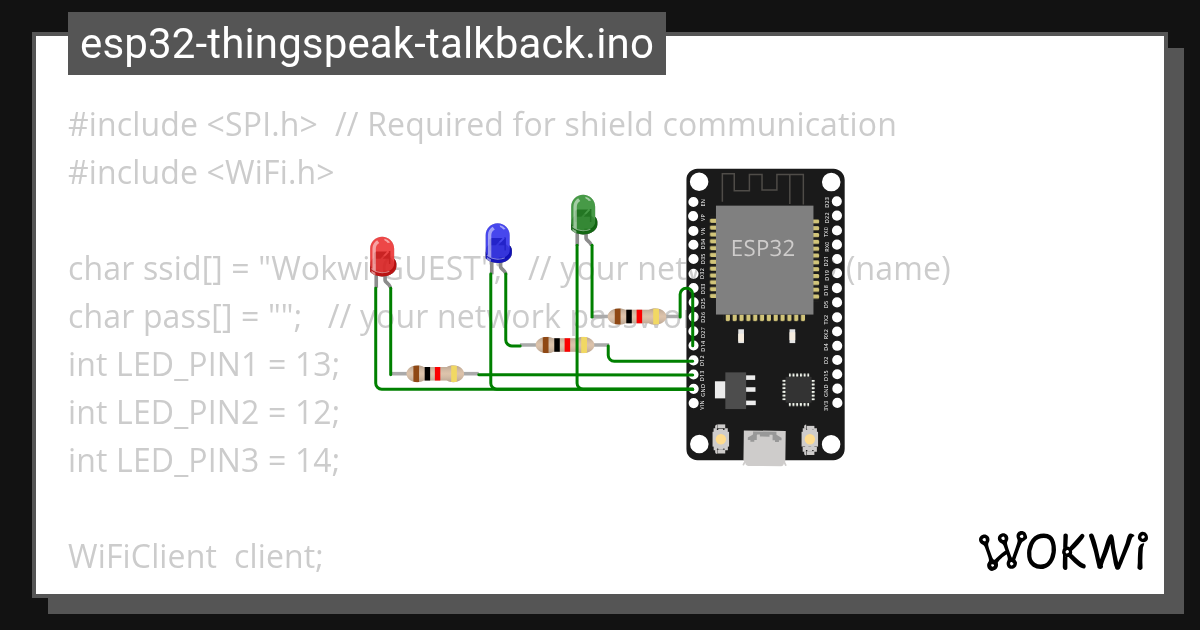 ESP32-Thingspeak-Talkback Jude Copy (2) - Wokwi ESP32, STM32, Arduino Simulator