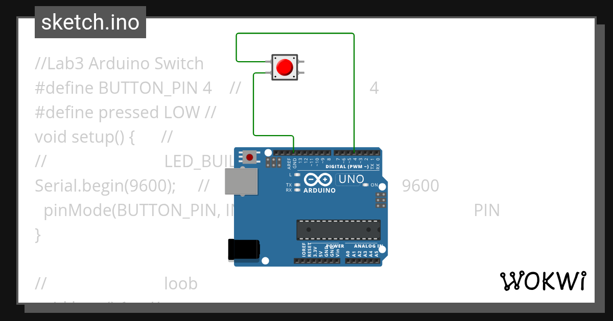 lab3 - Wokwi ESP32, STM32, Arduino Simulator